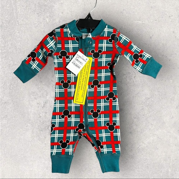 Disney | One Pieces | New Disney Holiday Plaid One Piece Outfit Size 3 ...